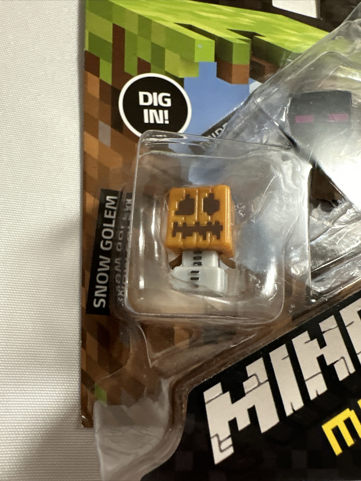 Minecraft Series 1 Wolf, Enderman & Snow Golem (2014) Mattel 3-Pack ...