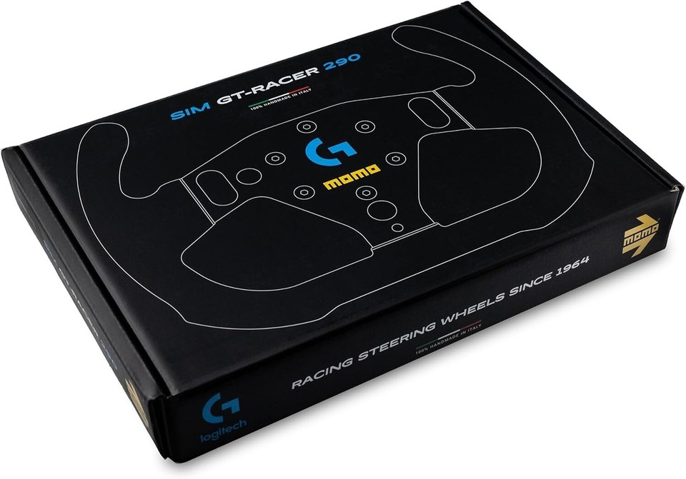 MOMO Motorsport SIM GT-Racer 290 Gaming Racing Wheel, RS Wheel Hub ...