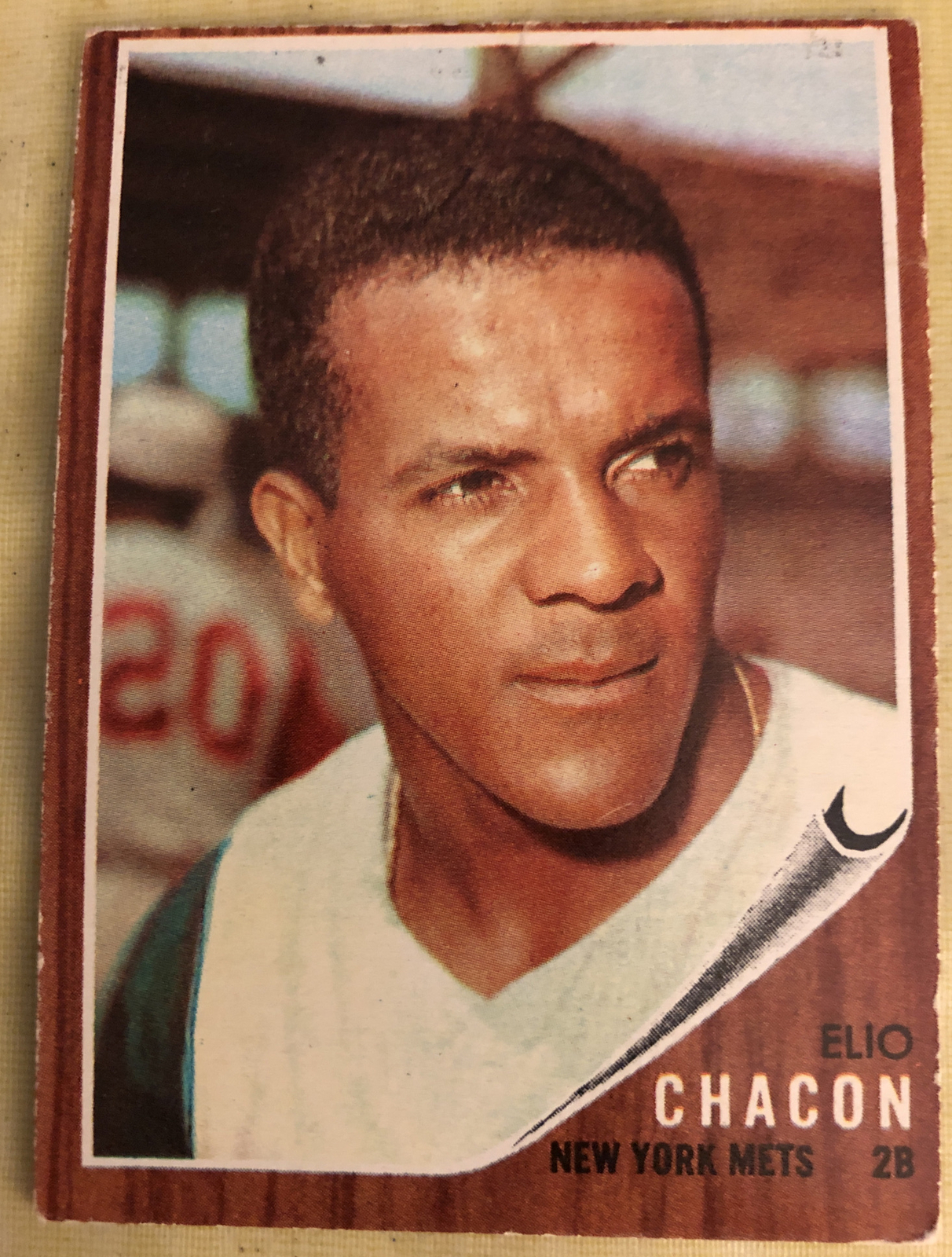 1962 Topps Elio Chacon Baseball Card #256 New York Mets Second Base Low ...