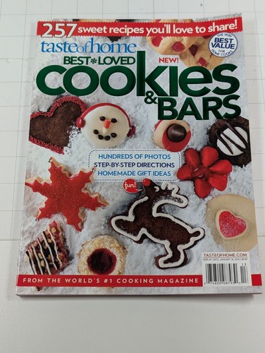 Taste of Home Best Loved Cookies & Bars Special Issue Magazine Winter 2009 | eBay