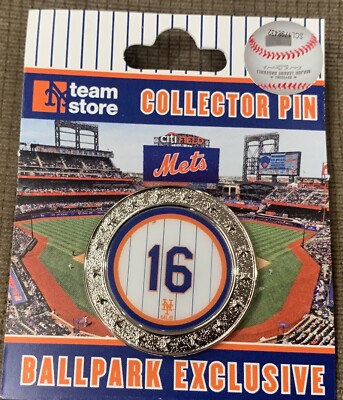 NY METS DWIGHT GOODEN PIN 2024 RETIRED NUMBER DOC #16 CITI FIELD MLB ...