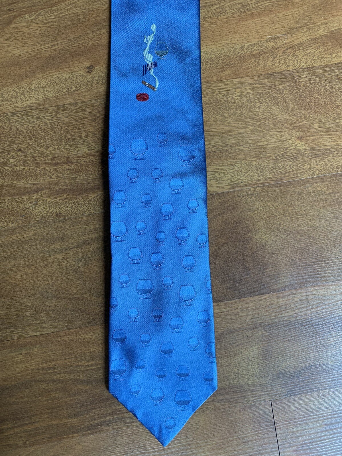 NAT NAST Mens Cuban Cigar Cocktail Party Neck Tie Mar… - Gem