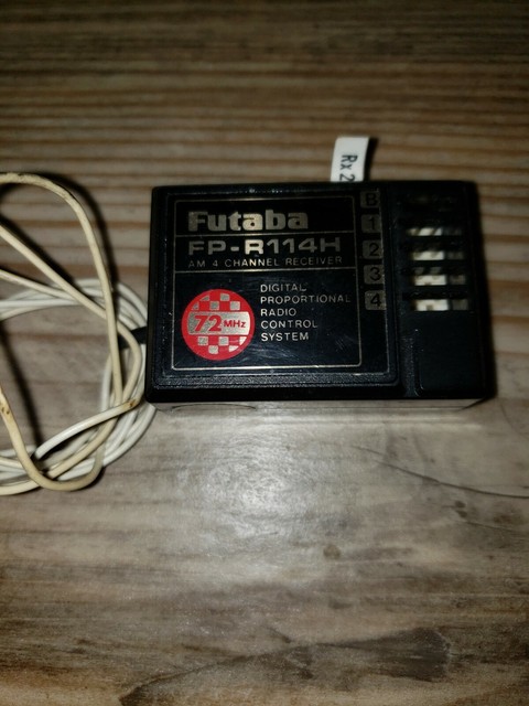 Futaba Fp-r114h Receiver Am 4 Channel 72mhz No Crystal for sale online ...