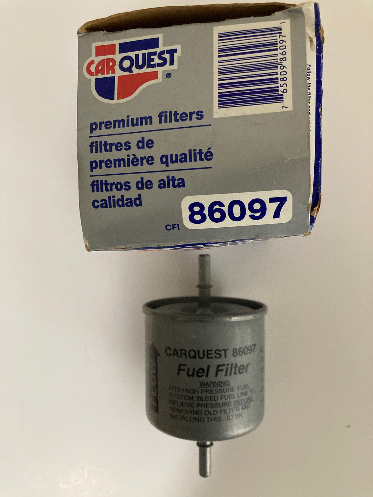 86907 Carquest Fuel Filter Ford Trucks/Cars 1983-2007 | eBay
