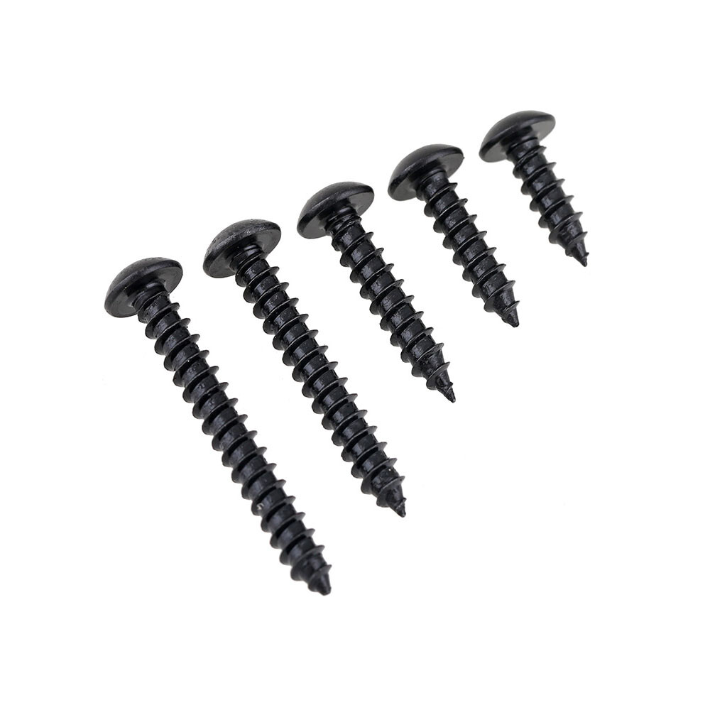 Black Hex Socket Self Tapping Screws Grade 8.8 Pan Head Wood Screw M3 ...