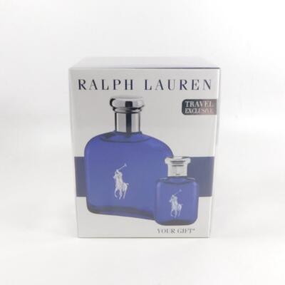 Ralph Lauren Polo Blue Set pcs EDT For Men 125 ml + 15 ml *NEW IN ...