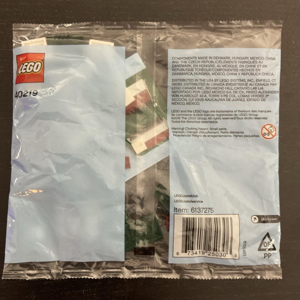 LEGO MMB 40219 Christmas Present Dec 2016 Monthly Mini Build NEW SEALED ...