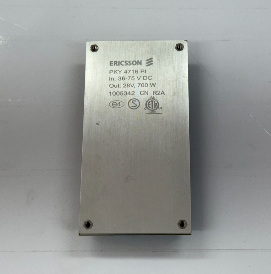 Ericsson Power Supply DC-DC Converter 36-75VDC IN 28V, 700W OUT ...