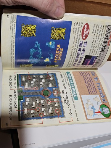 NES Final Fantasy Original Instruction Manual Booklet, NO GAME OR BOX ...