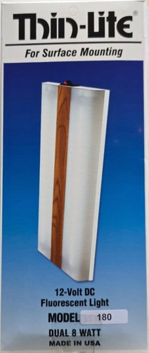 NEW Thin-Lite Vintage 12 volt DC Fluorescent Light Model 180 | eBay