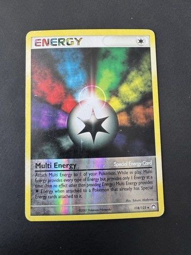 Pokemon Card - Multi Energy Reverse - 118/123 - Mysterious Treasures ...