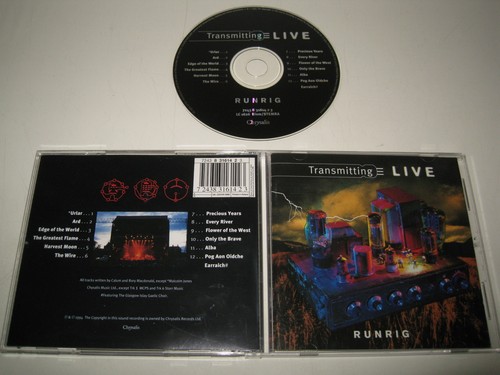 RUNRIG/TRANSMITTING LIVE(CHRYSALIS/7243 8 31614 3)CD ALBUM | eBay