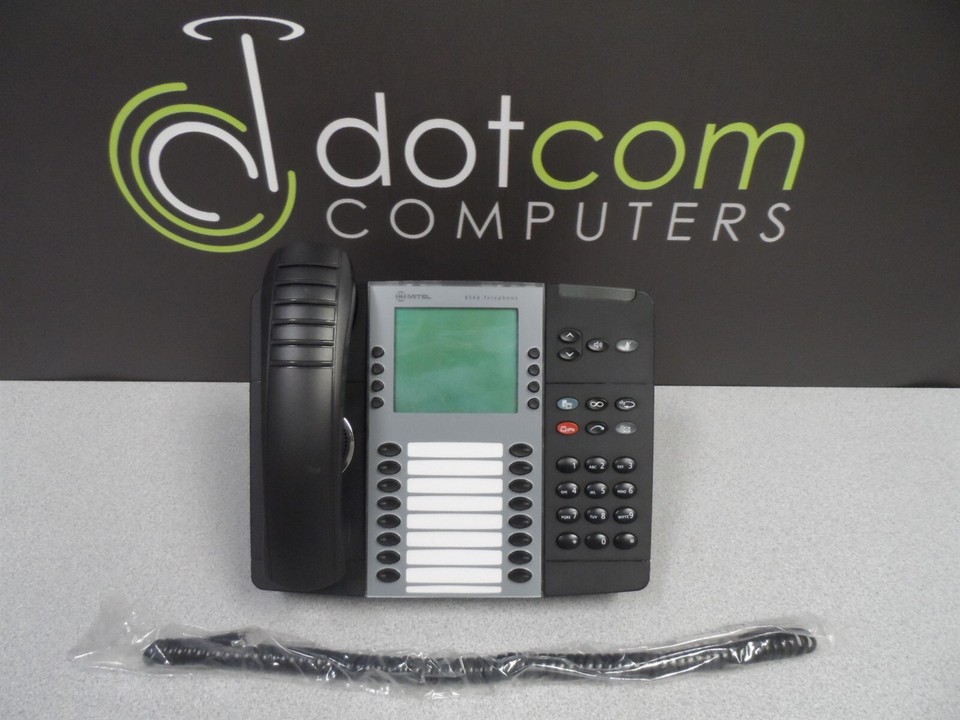Mitel 8568 Digital HX DDM 8568 Black Display Phone 50006123 | eBay