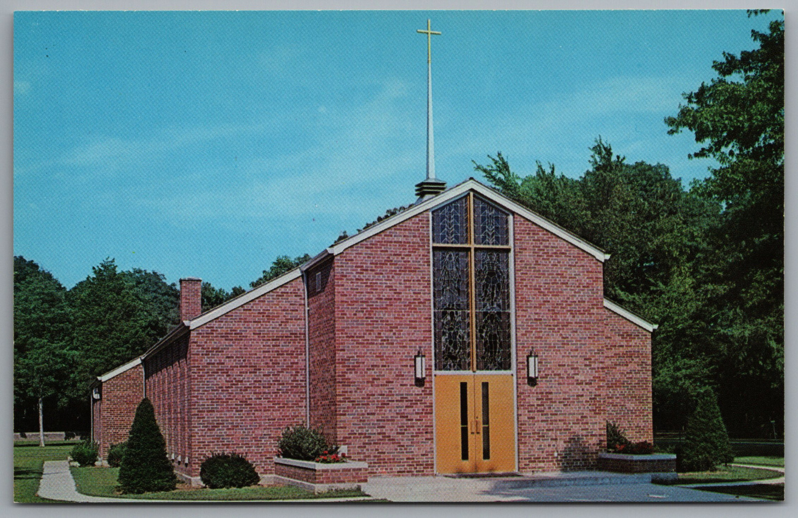 Terre Haute Indiana Guardian Angels Chapel Father Gibault School c1959 ...