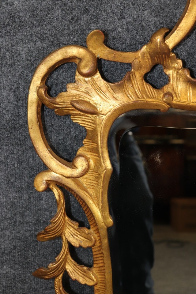 Superb Pair Of Gilded Carver's Guild Phoenix Birds Left and Right Pair ...