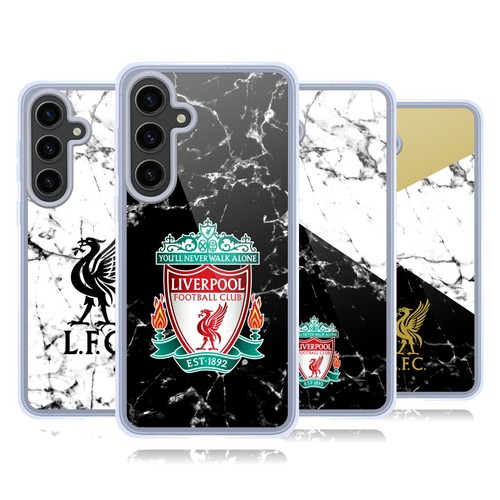 LIVERPOOL FC LFC MARBLE GEL CASE COMPATIBLE WITH SAMSUNG PHONES ...