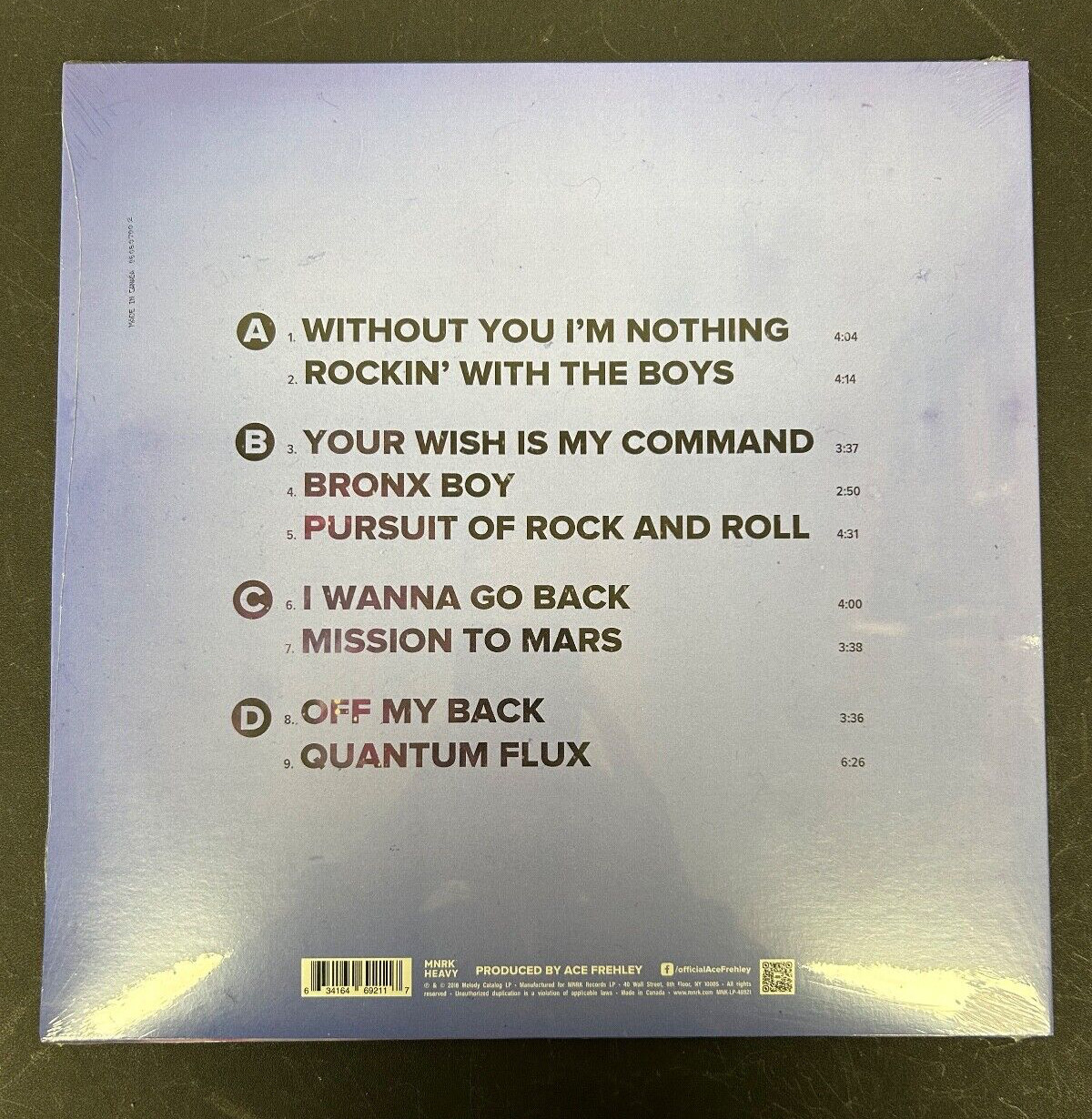 Ace Frehley SPACEMAN 180g LIMITED EDITION | Grelly USA