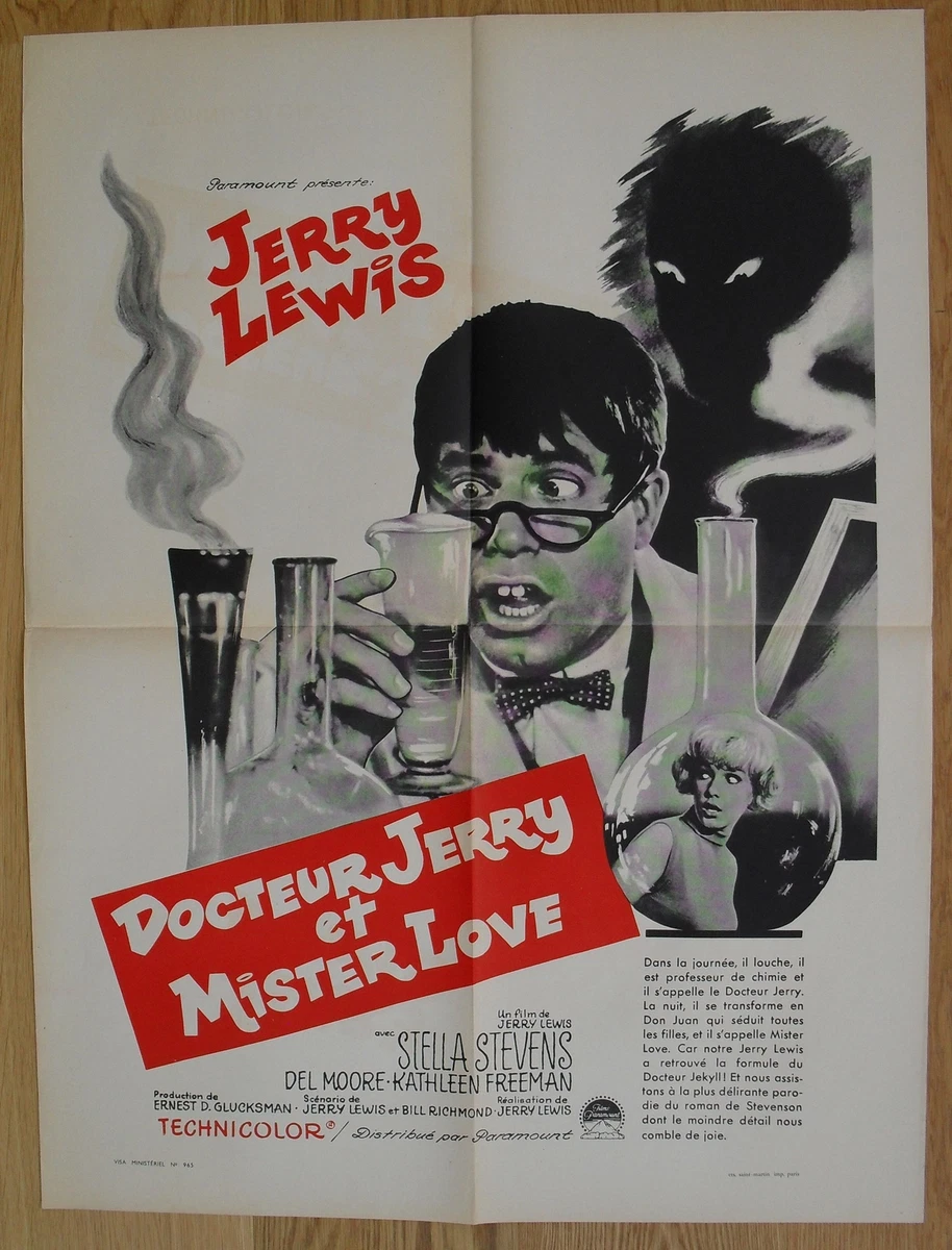 Jerry Lewis Nutty Professor Poster