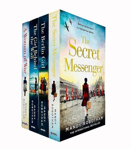 Mandy Robotham Collection 4 Books Set Woman of War,Secret Messenger ...