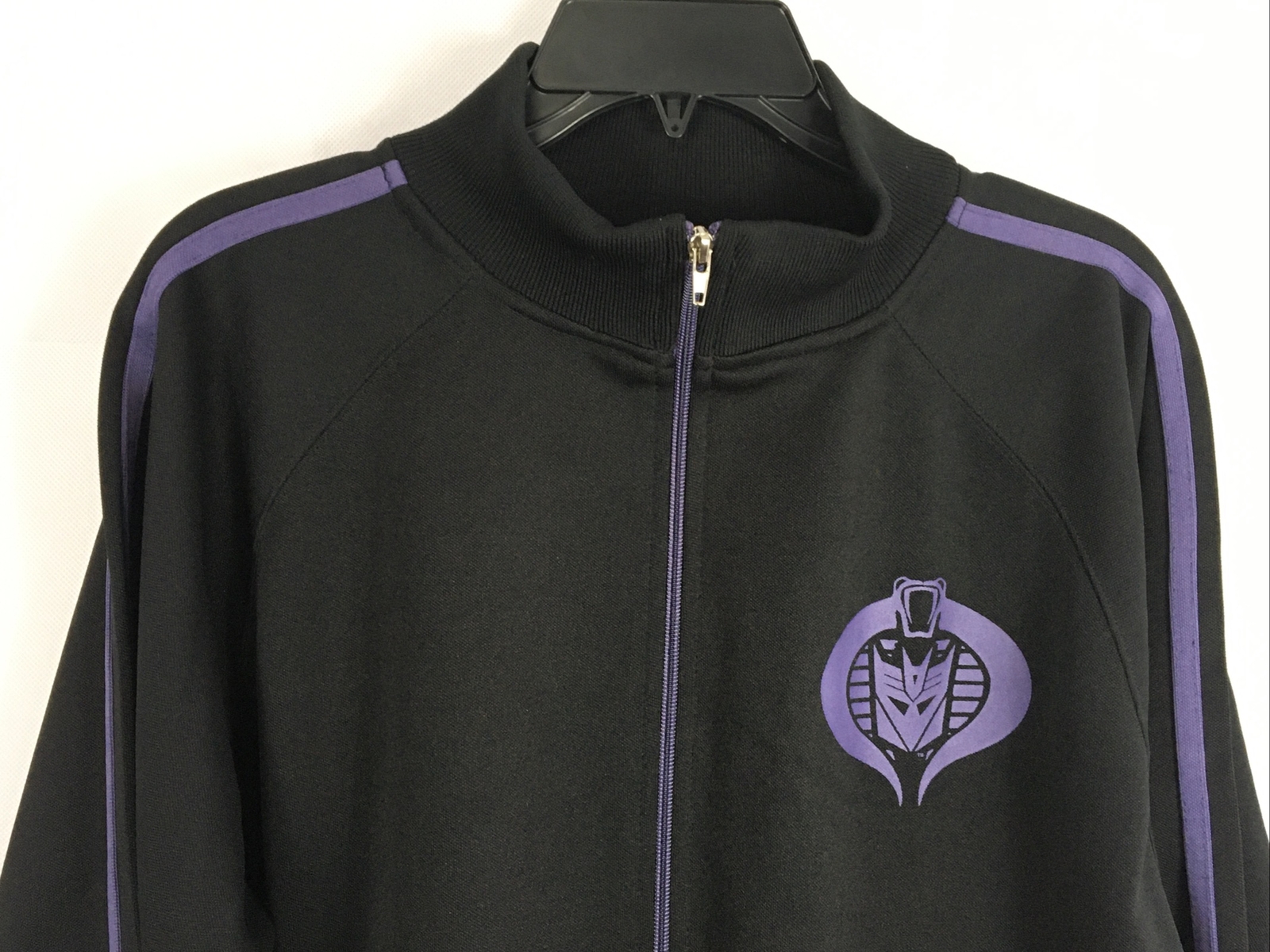 TRANSFORMERs Cobra Decepticon Track Jacket GI Joe Pat… - Gem
