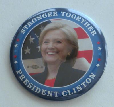 OFFICIAL HILLARY CLINTON PRESIDENT 2016 STRONGER TOGETHER Campaign ...