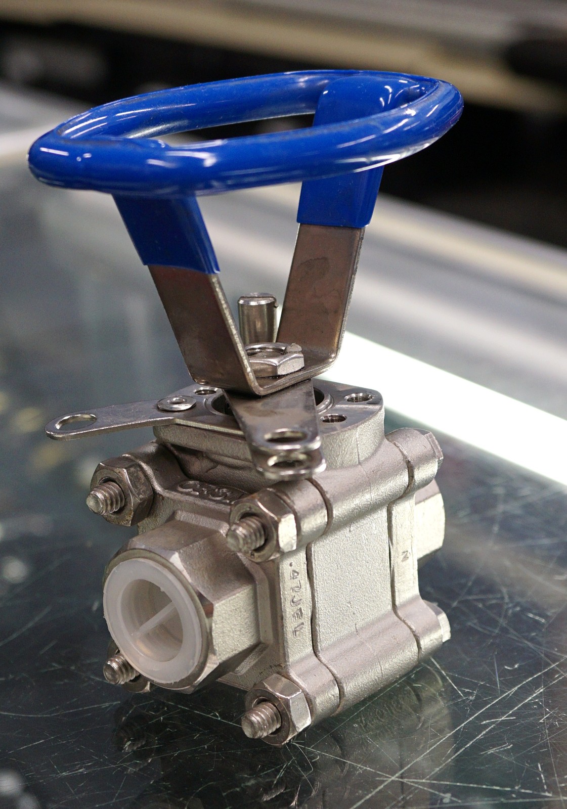 SVF FCI 1/2" SS316 STAINLESS LOCKABLE BALL VALVE TFM-1600 CF8M BODY ...