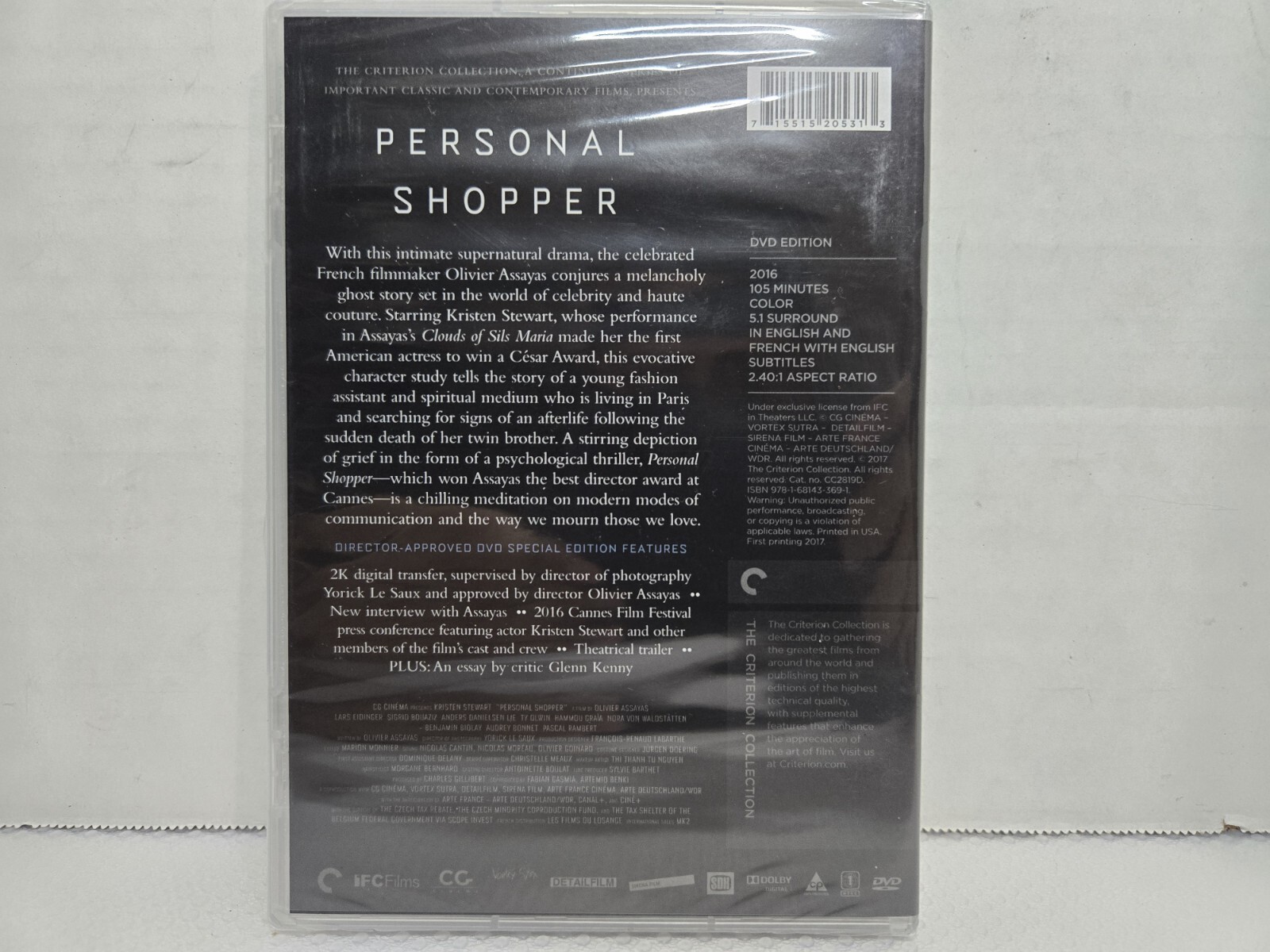 Personal Shopper (Criterion Collection) [New DVD]