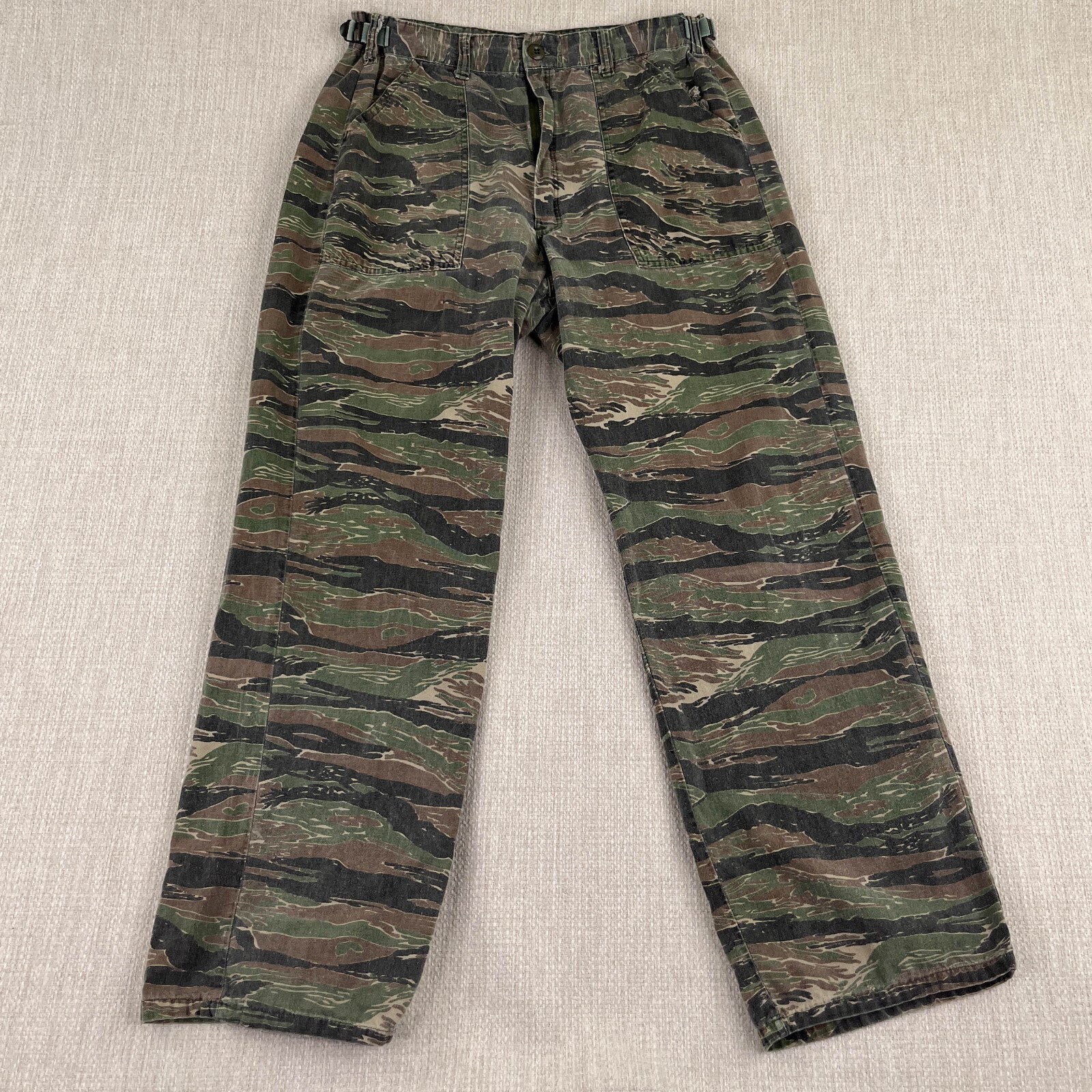 Vintage Tiger Stripe Military Pants Adult 31x30 Camou… - Gem