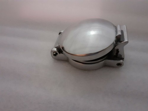 MOCAL MONZA CAP 3" FLIP UP GAS FUEL CAP POLISHED FINISH ALUMINIUM ALLOY ...