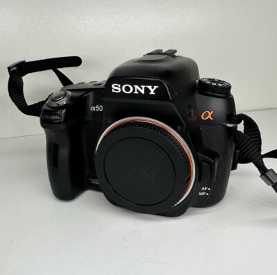 Sony Alpha A500 DSLR Camera Body With Battery And Charger - See ...