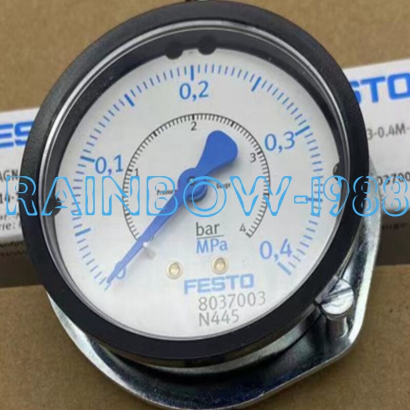 FOR FESTO 0.4M Panel Pressure Gauge PAGN-P-63-0.4M-G14-1 8037003 | eBay
