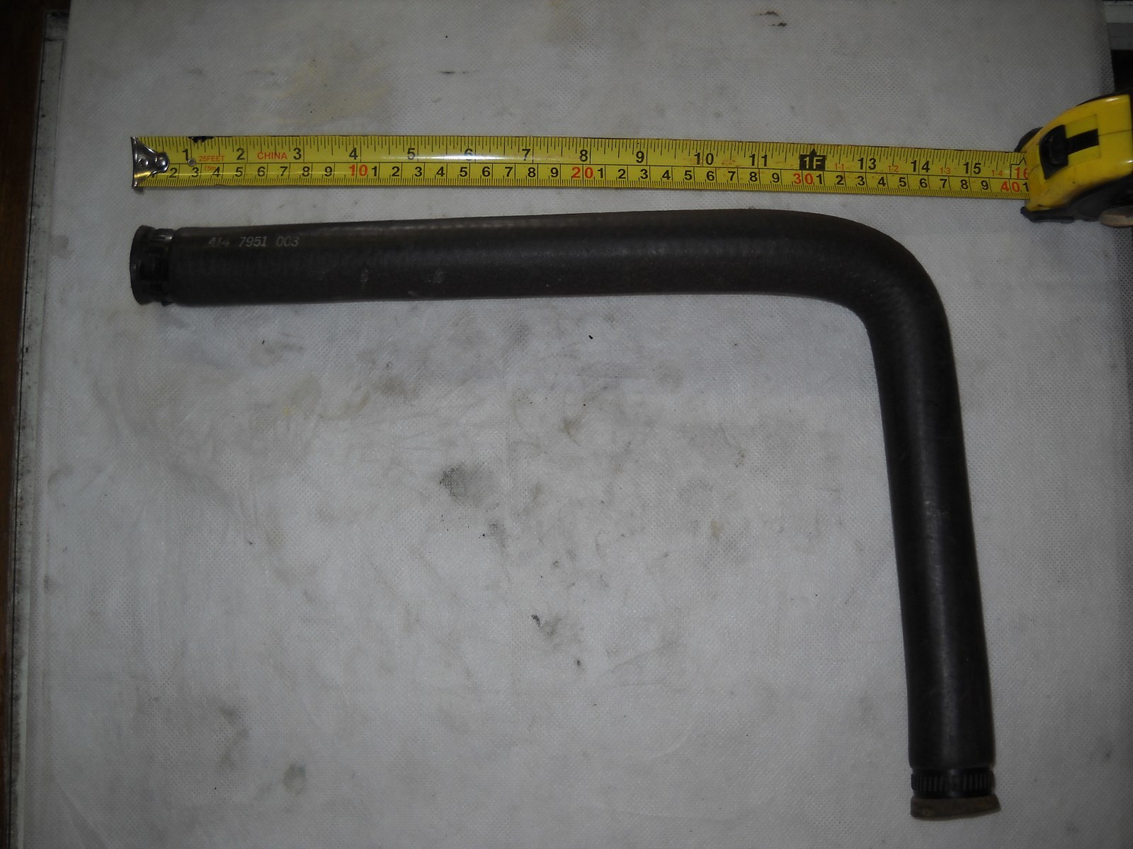 1994 Ski Doo Formula ST 470 L/C Coolant Radiator Inlet Hose OEM ...