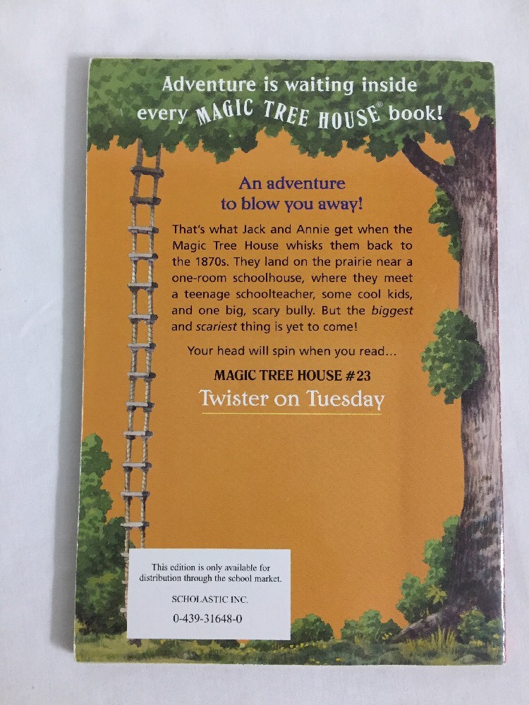 Magic Tree House #23 Twister on Tuesday by Mary Pope Osborne 2001 PB ...