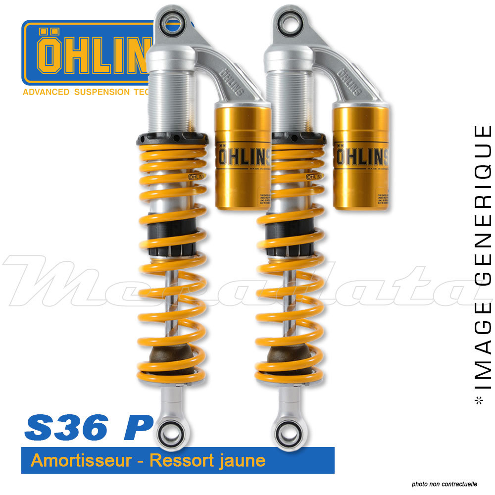 Amortisseur Ohlins HARLEY-DAVIDSON FXD DYNA (2001) HD 8700 MK7 (S36P ...