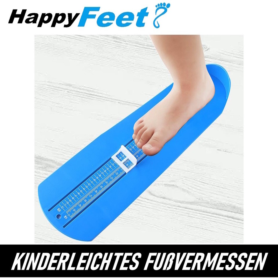 HappyFeet Foot Measuring Device Foot Size Chart For Children & Adults ...