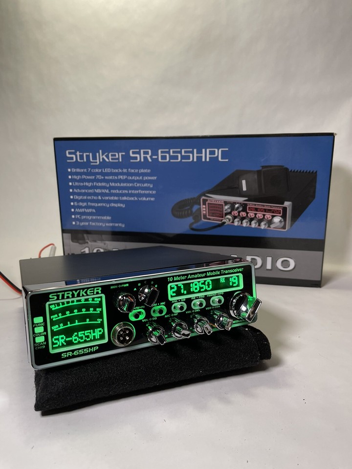 Stryker SR-655HPC Amateur Radio AM/FM 10 Meter Amateur RADIO PRO TUNED ...
