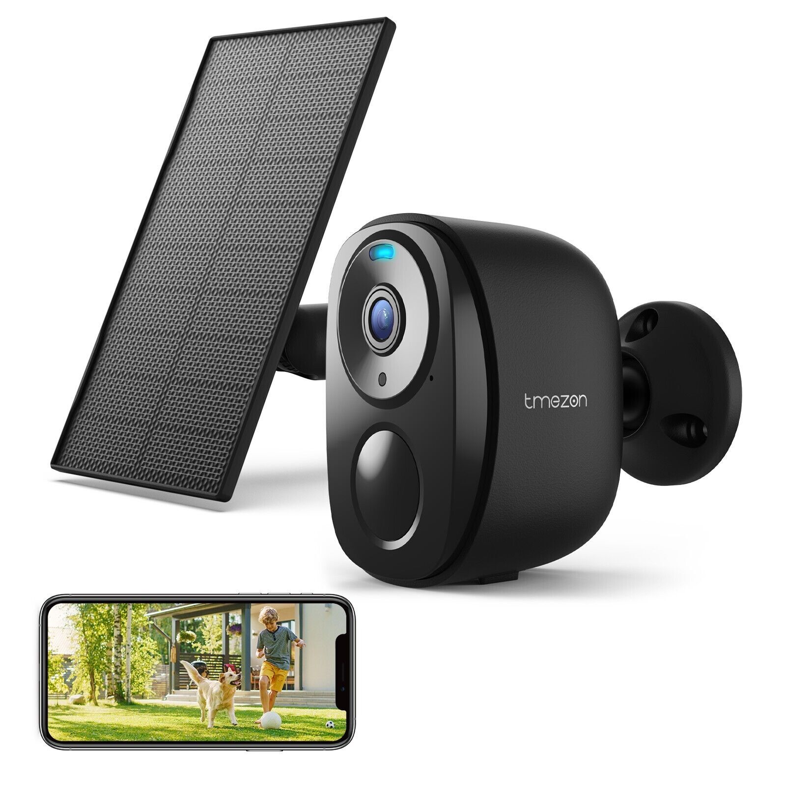 4PCS Wireless WiFi Battery Rechargeable Security Camera Outdoor Home ...