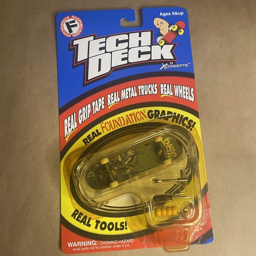 VTG Tech Deck Foundation Brad Staba TV Gen 1 New Sealed TM 96mm Rare X ...