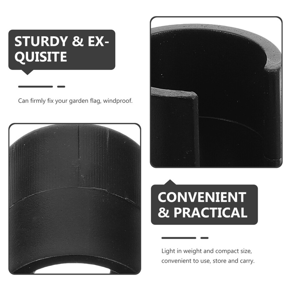 5 PCS Football Flag Clip Plastic Retainer Clips for Corner Flags Garden ...