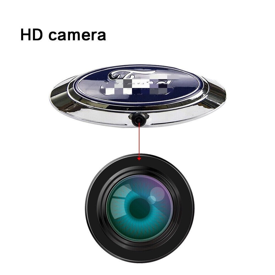 Emblem Backup Camera for F150 (2004-2014) and F250 F350 F450 F550 (2009 ...