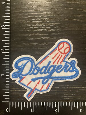 LOS ANGELES DODGERS MLB BASEBALL EMBROIDERED IRON ON PATCH | eBay