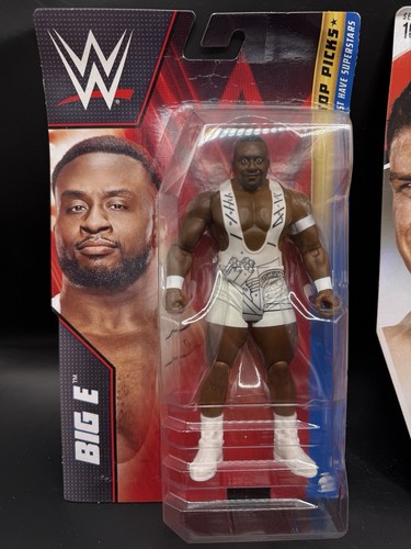 WWE EC3 Series 107 & Big E Top Picks Series Action Figure Lot Of 2 | eBay