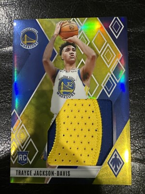 Trayce Jackson-Davis RC /49 Patch 2023-24 Panini Phoenix Card NO. RJM ...