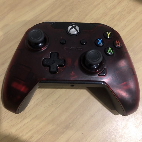 PDP Wired Controller for Xbox One - Transparent Red | eBay