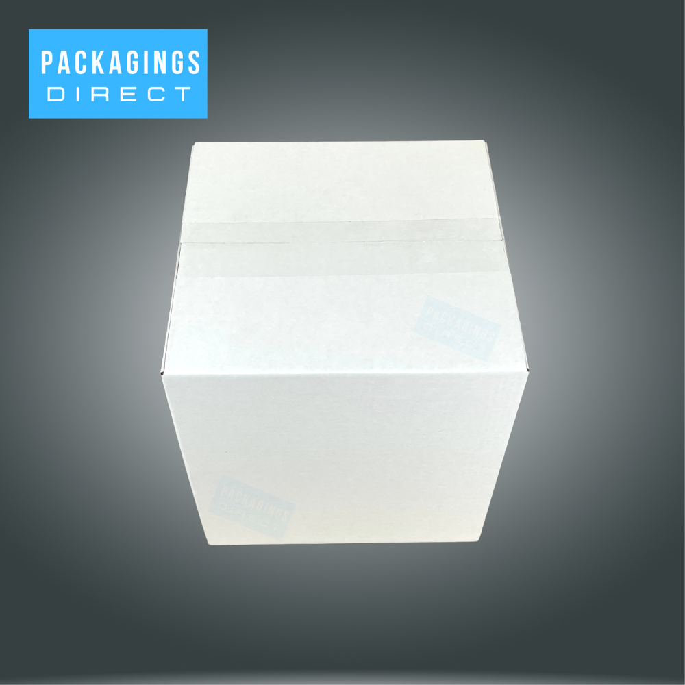 100x Cardboard Packing Boxes 200 x 200 x 200mm Cube Mailing Box | eBay ...