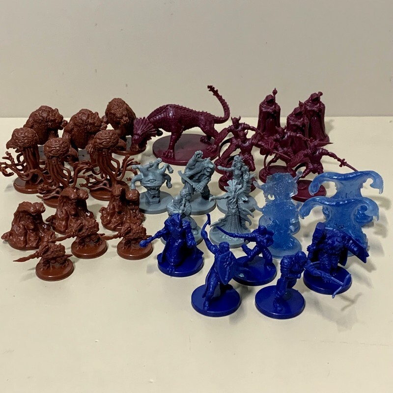 34X Grell Heroes Dungeons & Dragons DND Wrath of Ashardalon Board Game ...