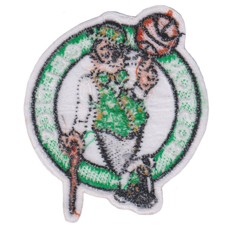 10 pcs Boston Celtics Basketball Logo Size 2.8"x3.6" Embroidered Iron ...