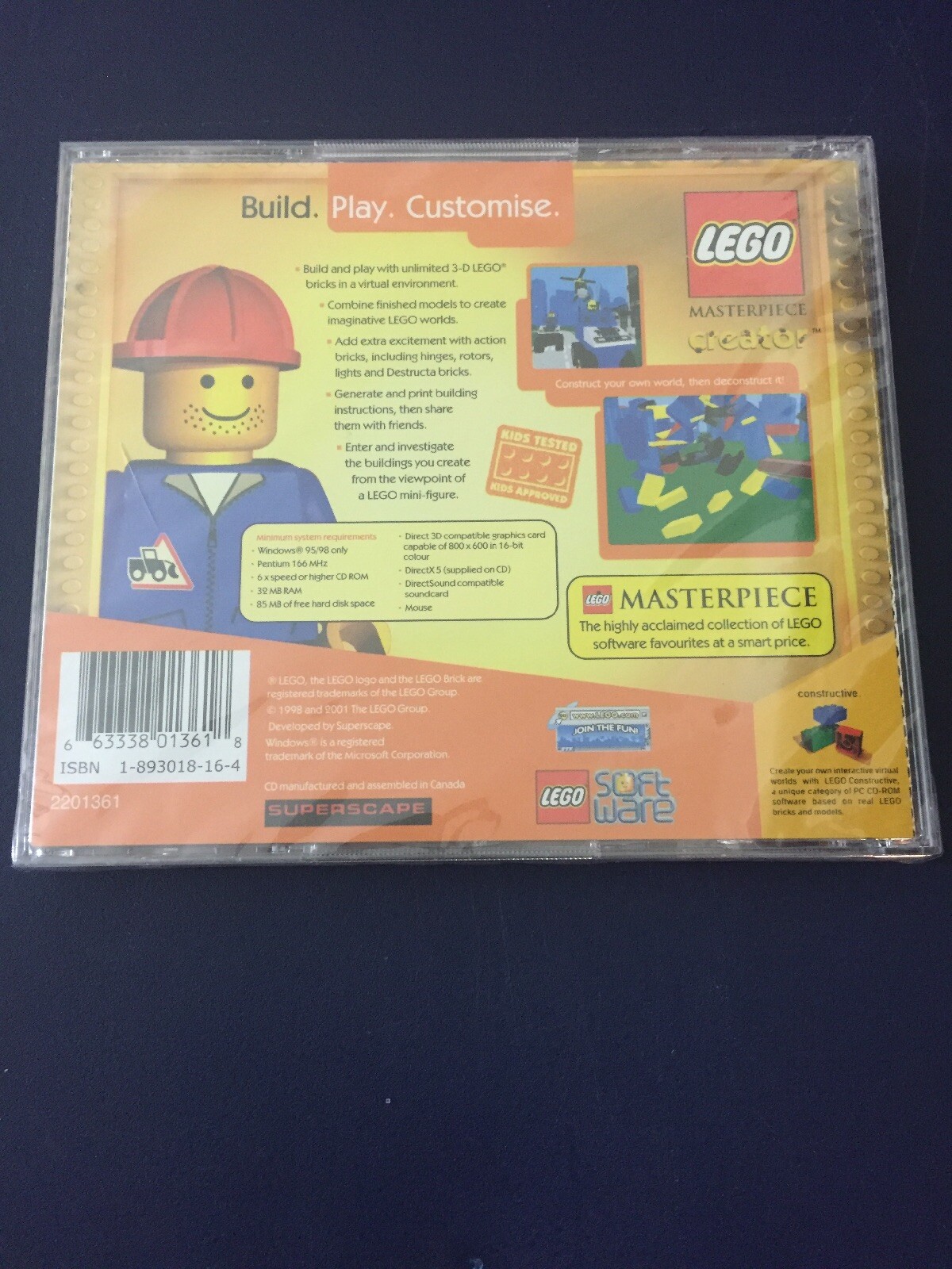 Lego Creator - PC Windows 95 98 Block Building Game - Create your own ...