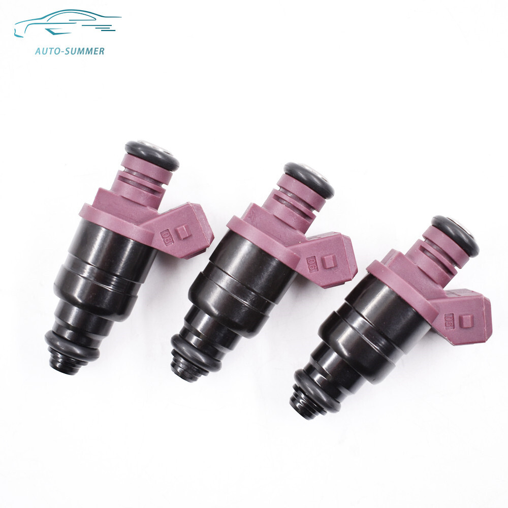 3 Pcs Fuel Injectors Fit For John Deere 825i Gator 3 Cylinder MIA11720 ...