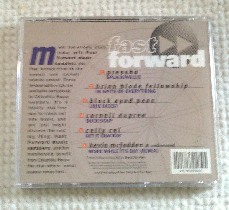 Fast Forward The New Music Sampler R&B/Rap/Jazz ,Spring 1999 - CD ...